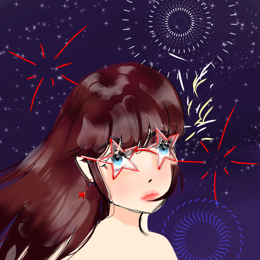 𝓗𝓪𝓹𝓹𝔂 𝓵𝓪𝓽𝓮 4𝓽𝓱 𝓸𝓯 𝓳𝓾𝓵𝔂! - ibisPaint