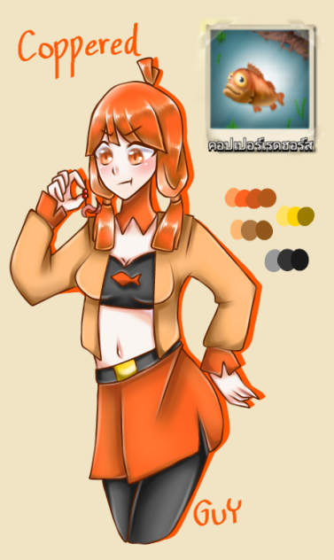 New Oc Fish#1 - ibisPaint