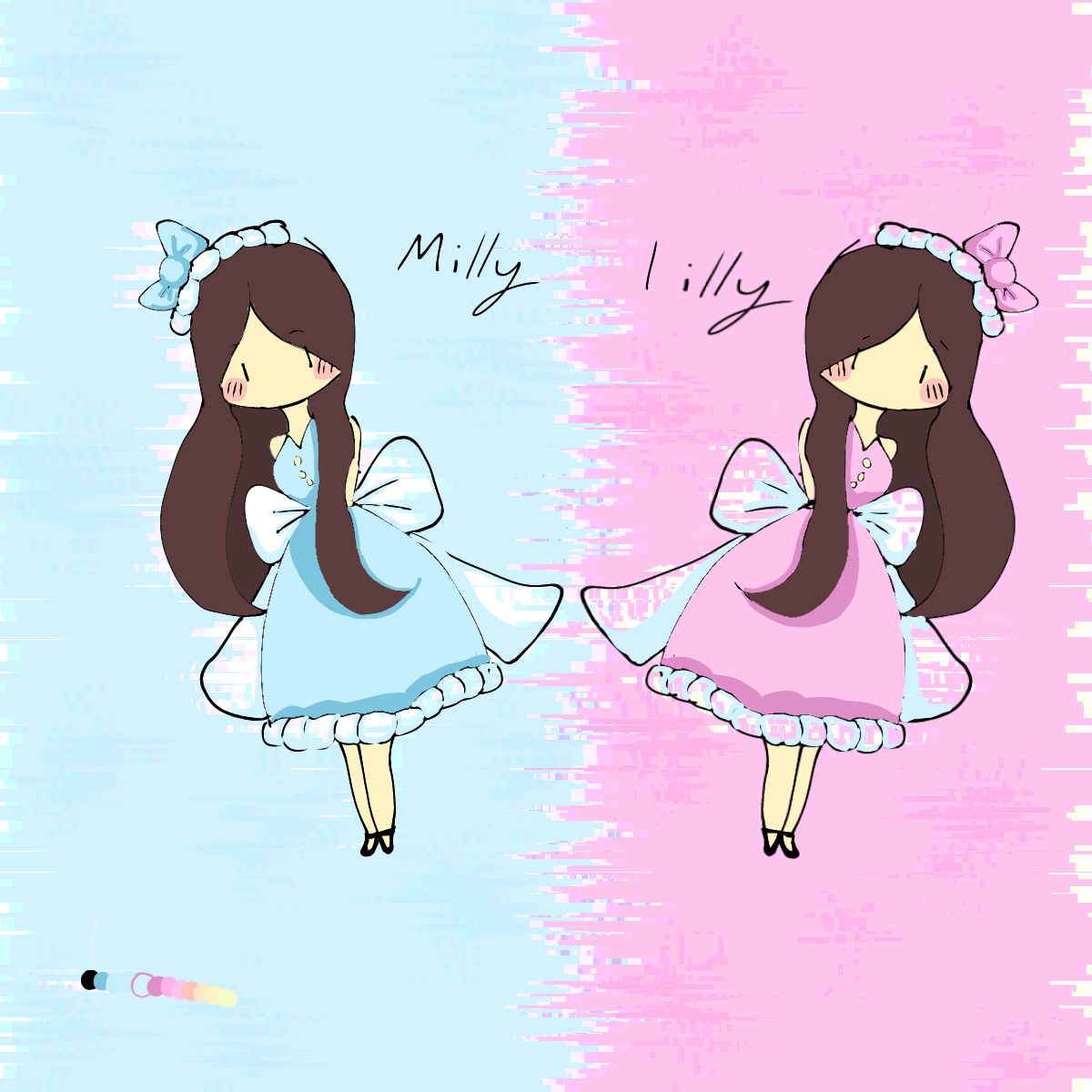 Milly and Lilly - ibisPaint