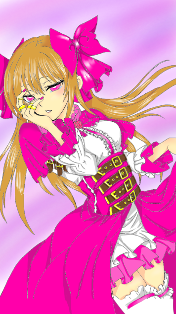 ROSE vivid pink ver. - ibisPaint