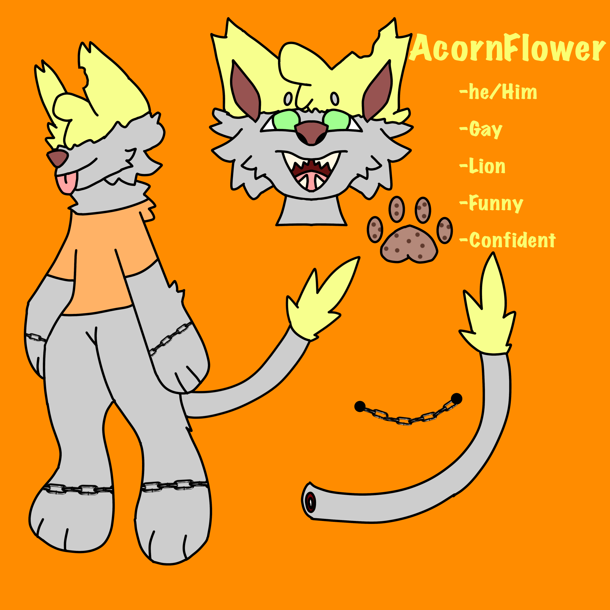 AcornFlower ref sheet - ibisPaint