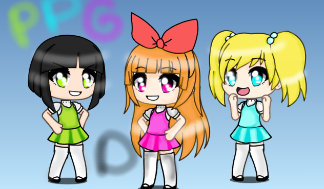 powerpuff girls D - ibisPaint