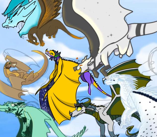 dragon collab - ibisPaint