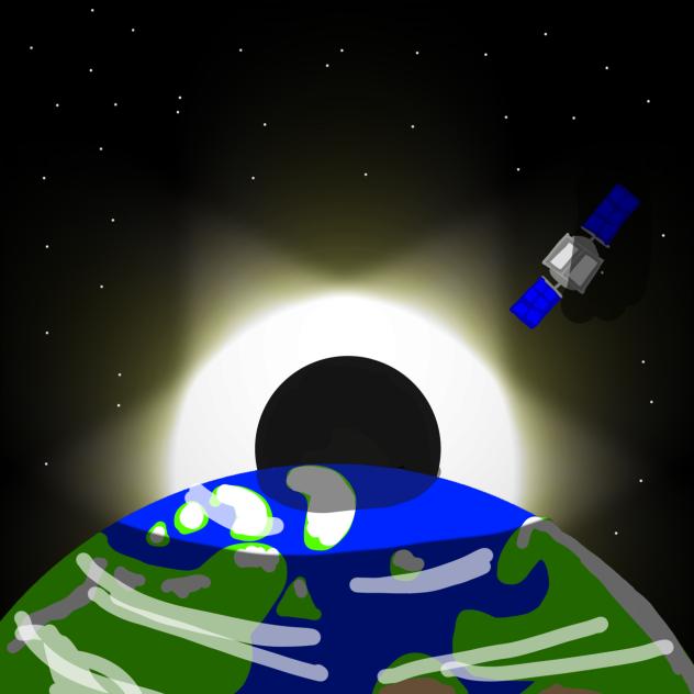 The Solar Eclipse - ibisPaint