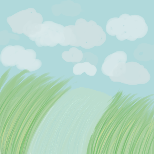 cloudy day - ibisPaint