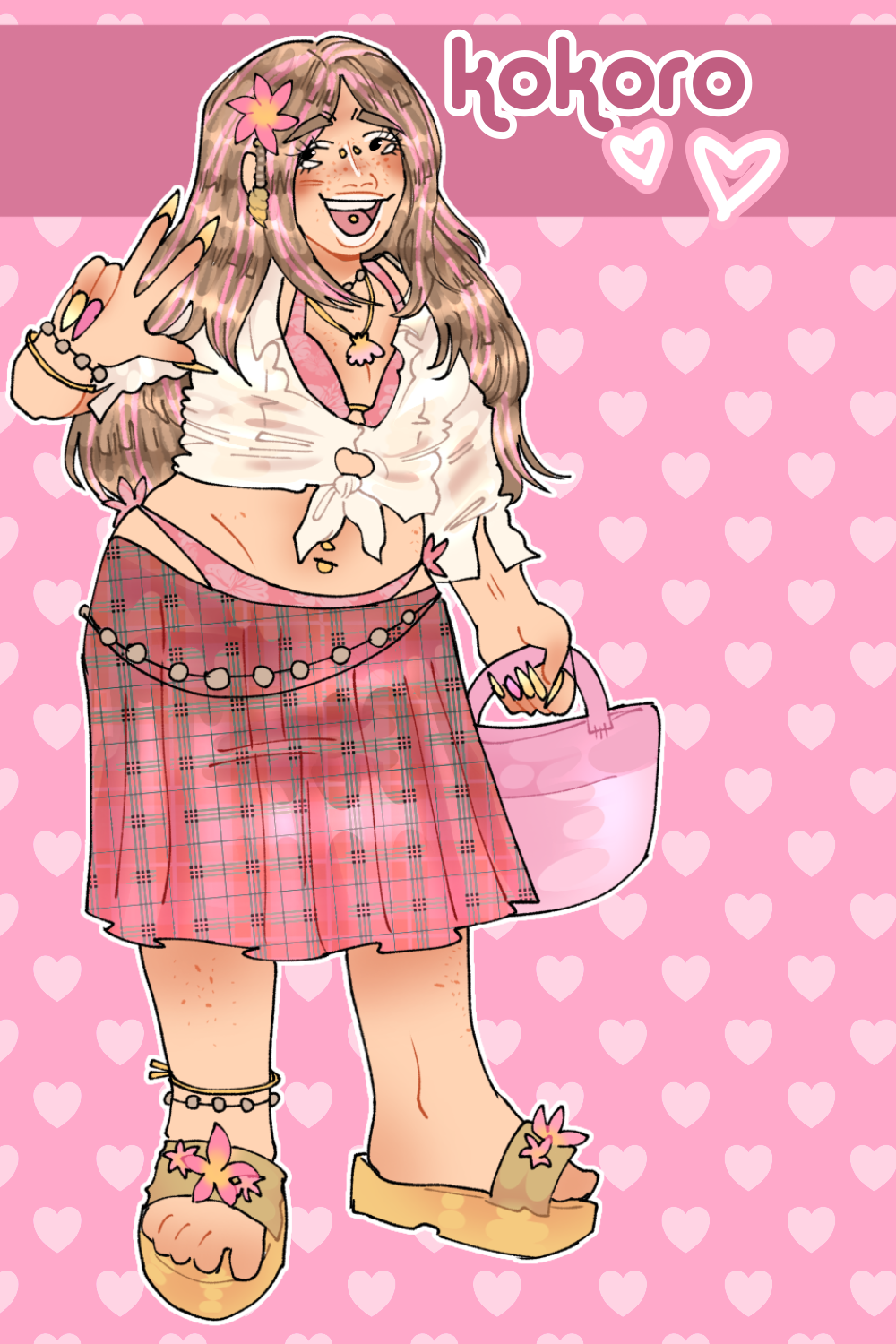 kokoro yan sim redesign - ibisPaint