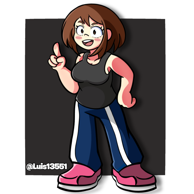 Uraraka Ochako - ibisPaint
