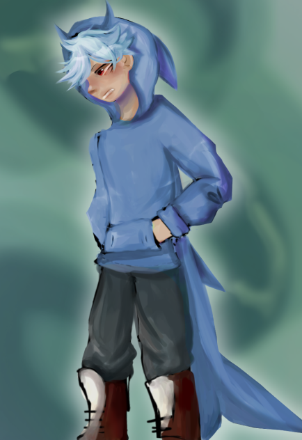 Shark boi - ibisPaint