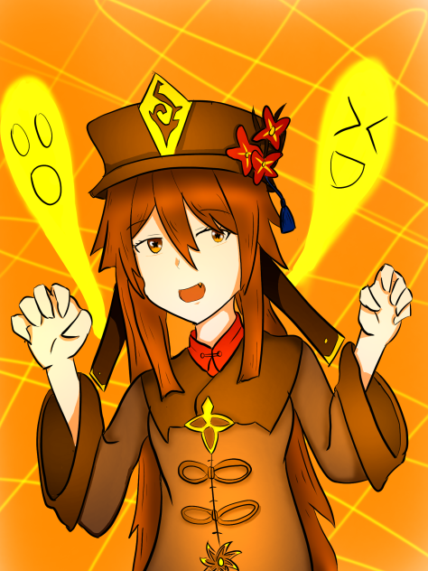 Hu Tao GI - ibisPaint