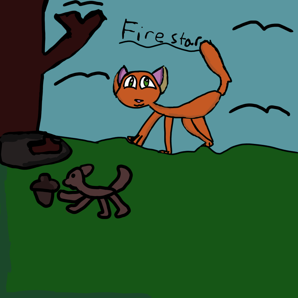 Firestar, Leader Of ThunderClan - ibisPaint