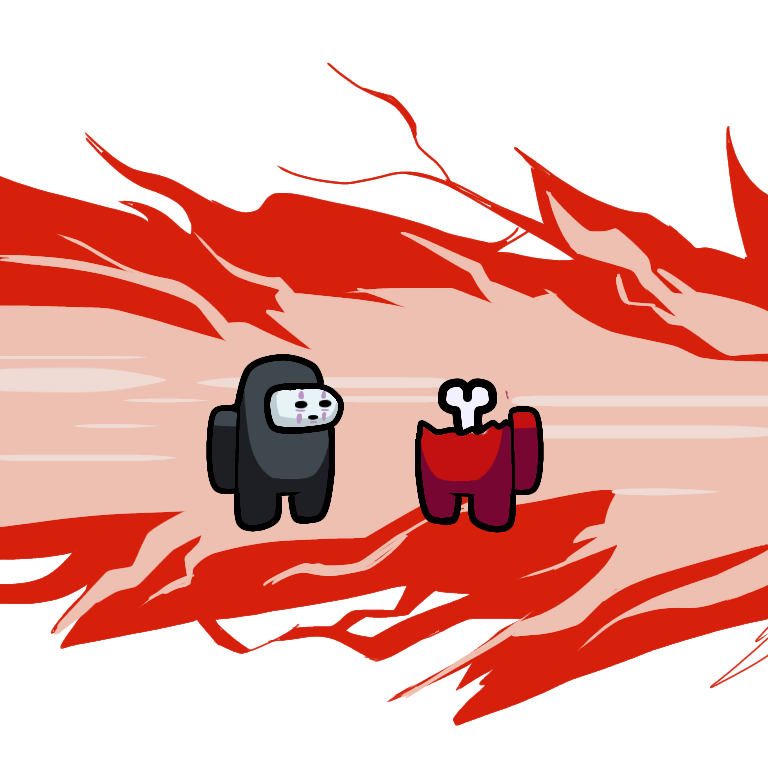 among us animation - ibisPaint