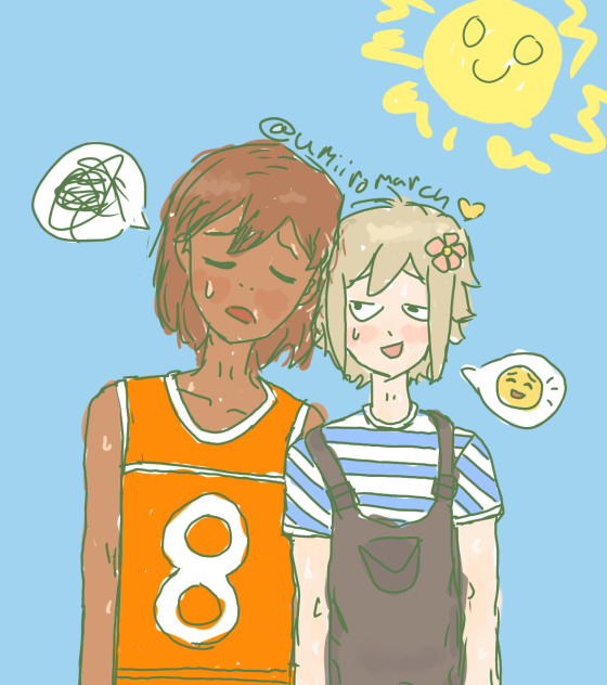 a hot day - ibisPaint