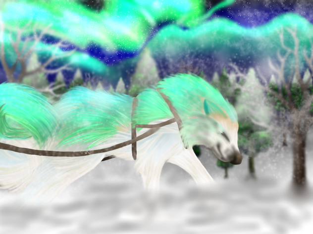 Snow Husky - ibisPaint