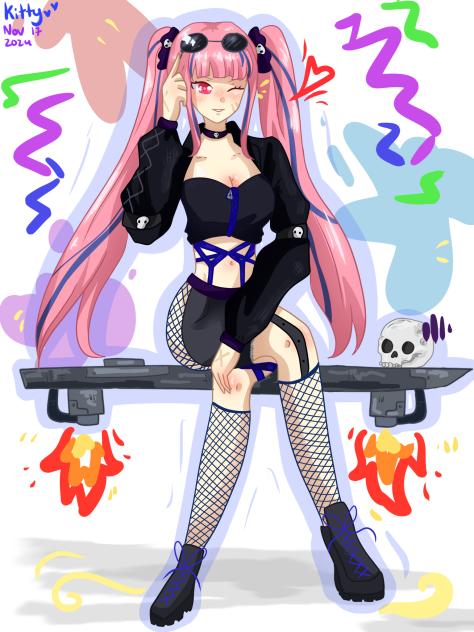 Oc Outfit DTIYS 💙🕶️🌸 - ibisPaint