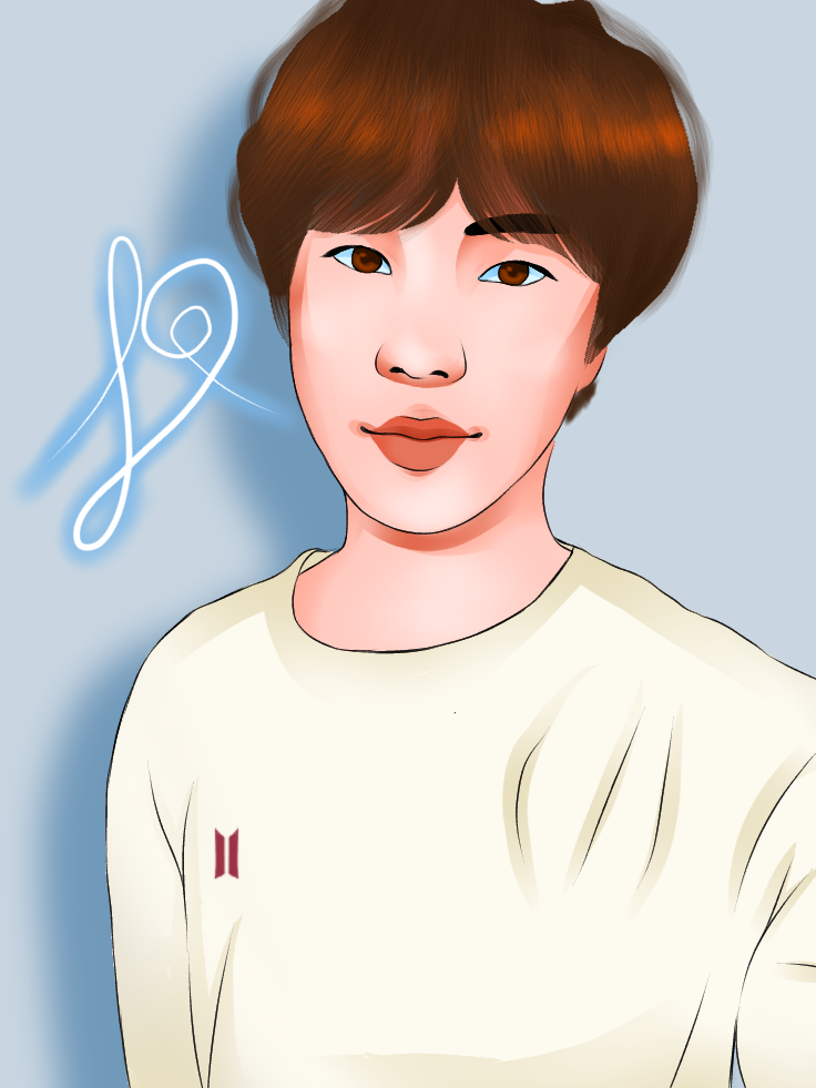 Fanart Jin of BTS - ibisPaint