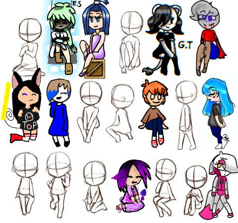 Pose collab - ibisPaint