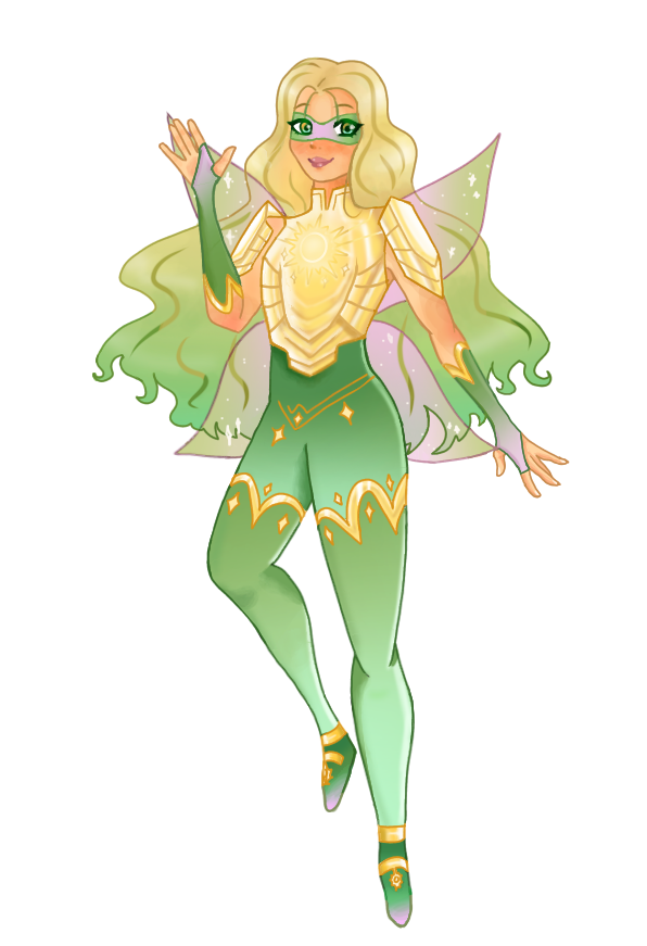 Blossom- super hero oc - ibisPaint