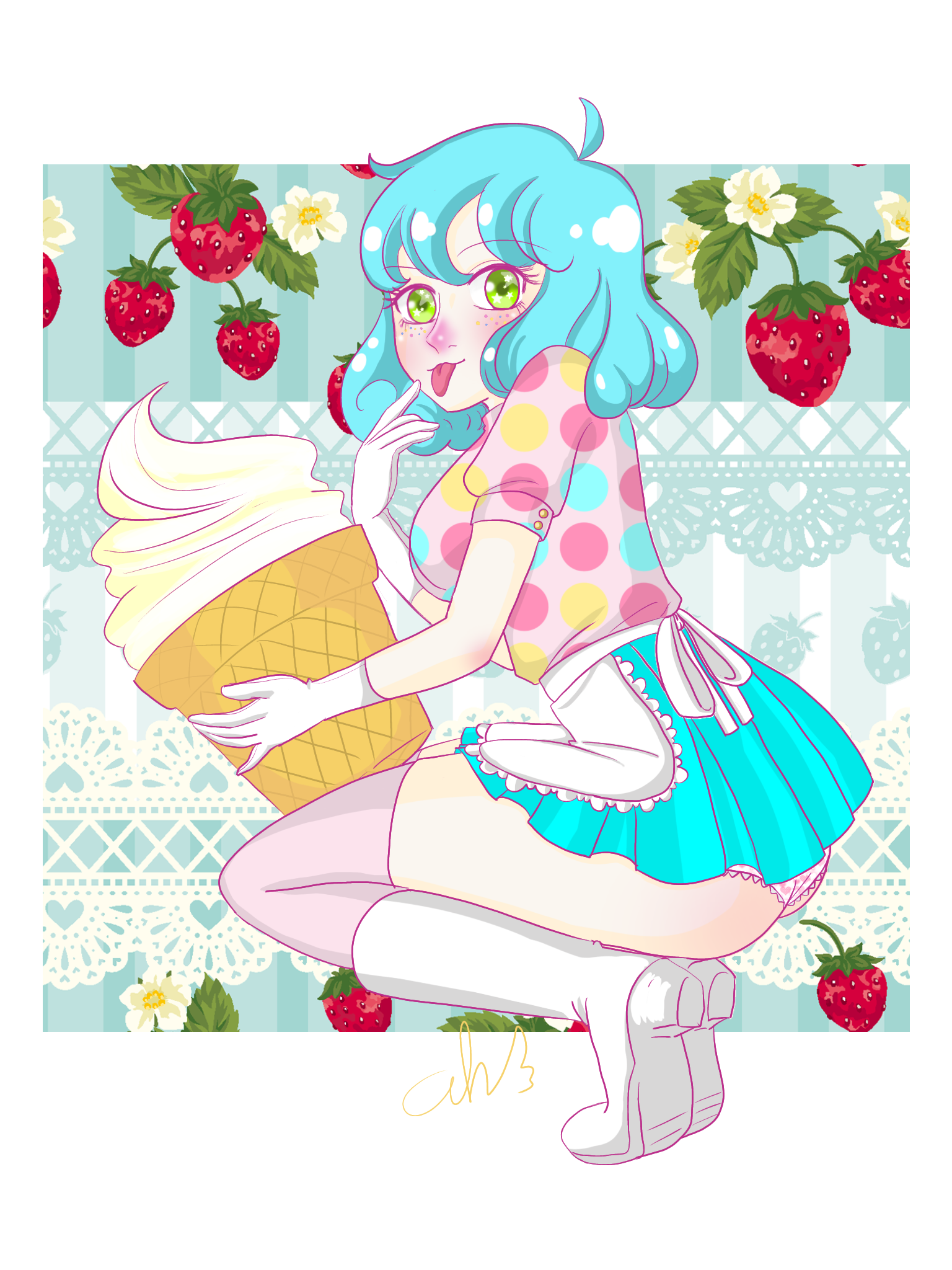 ice cream - ibisPaint