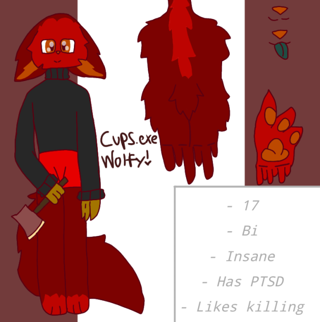 Cups.exe the chaotic child - ibisPaint