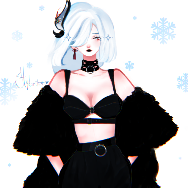 Shenhe (Genshin impact) 🤍 - ibisPaint