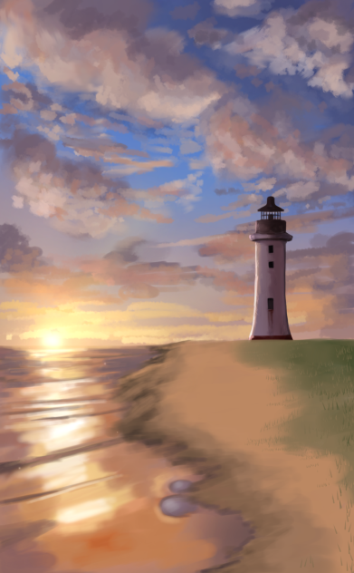 lighthouse - ibisPaint