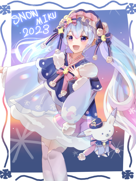 SNOWMIKU 2023 - ibisPaint