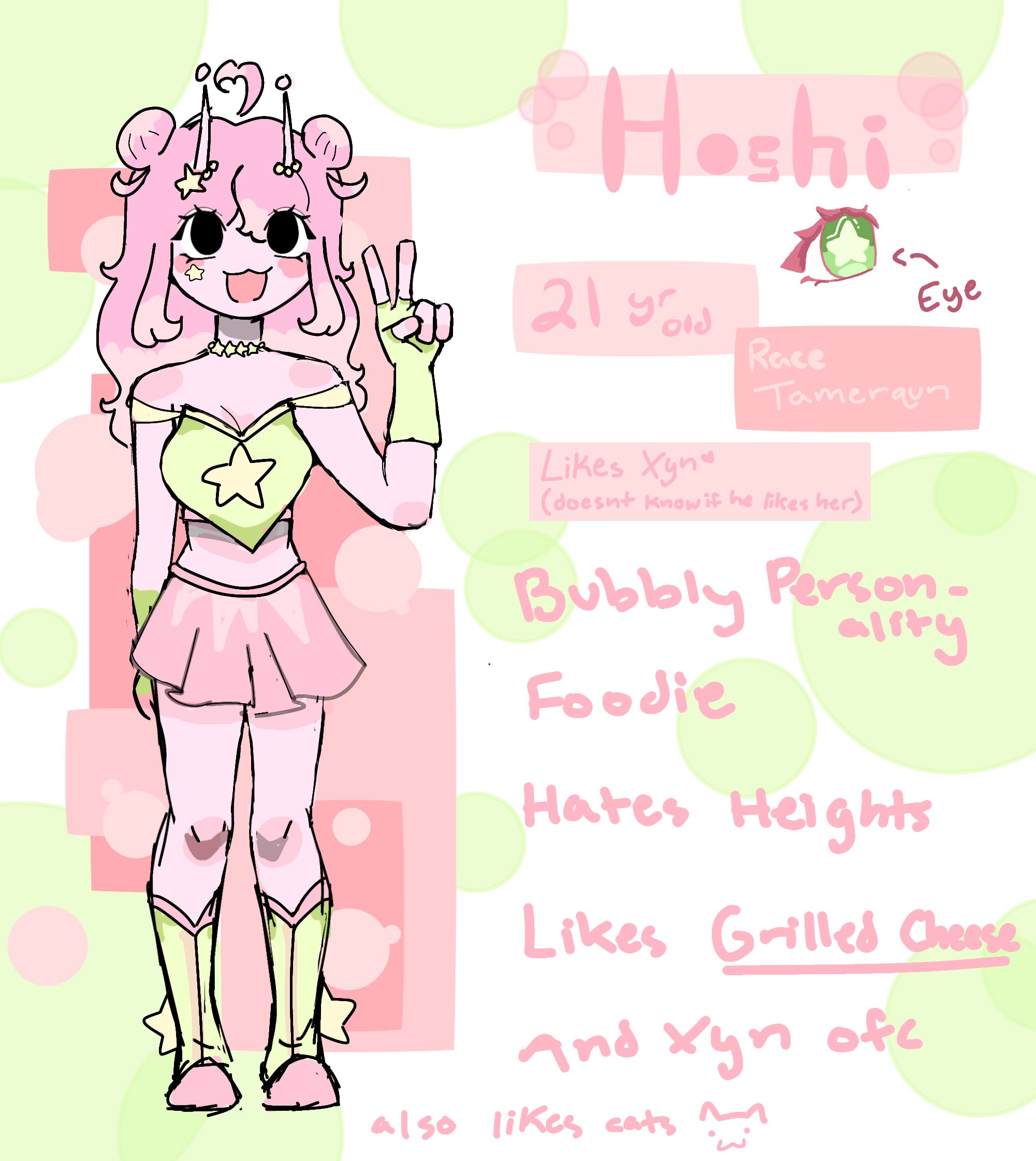 New and Improved HOSHI reference sheet - ibisPaint