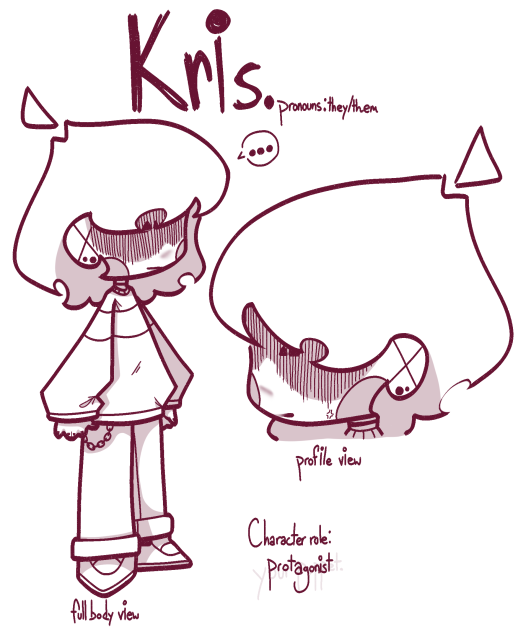 Kris character sheet. - ibisPaint