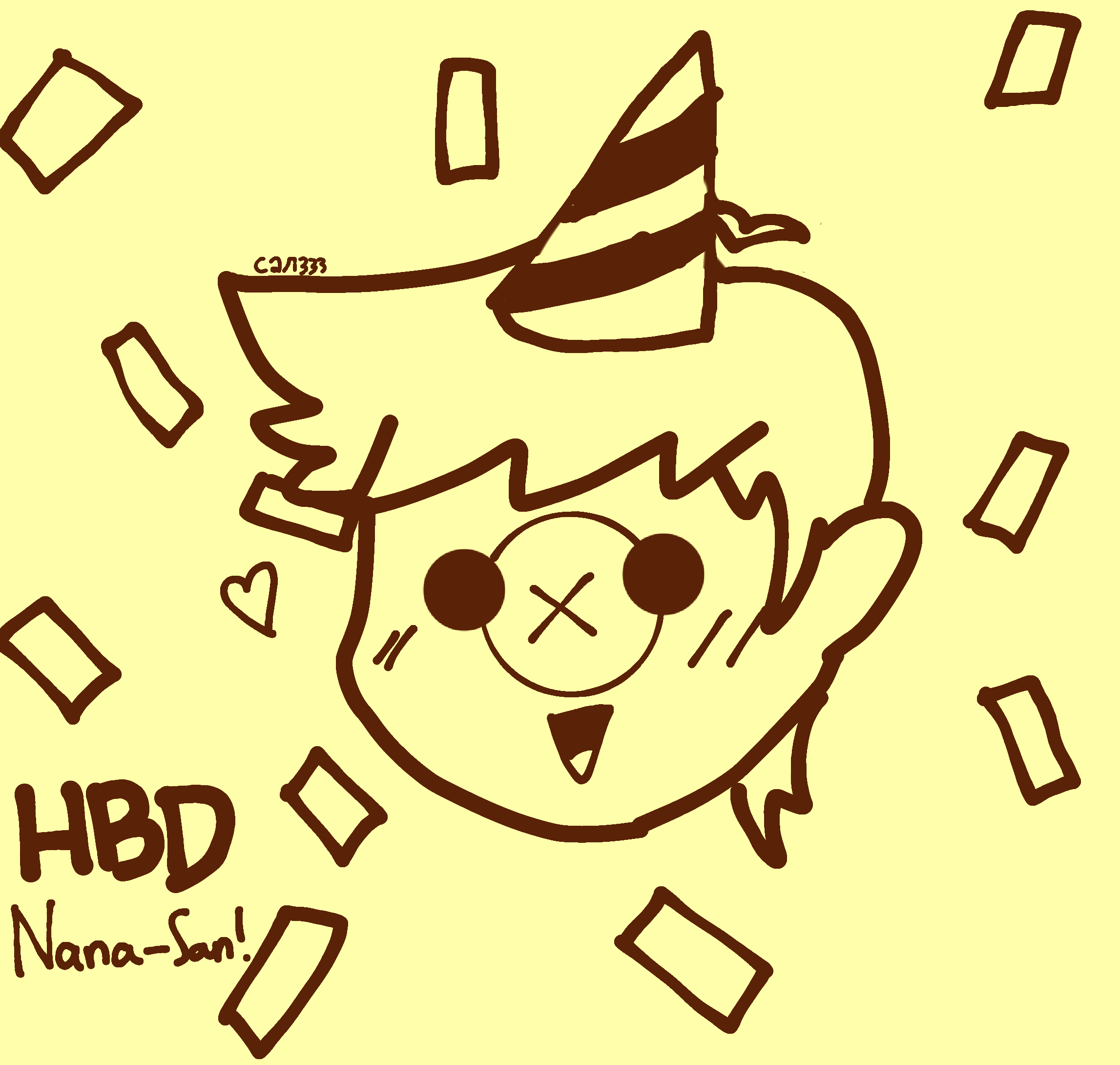 HBD NANA-SAN!! - ibisPaint