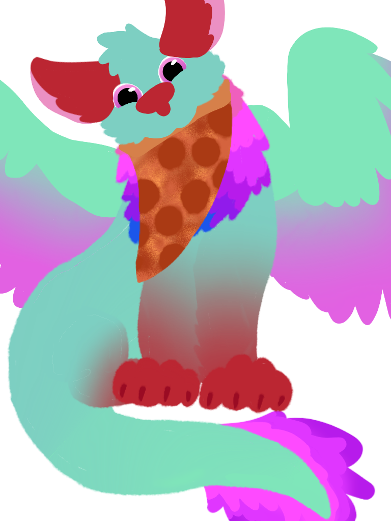 Sherbert Pizza Dog Meme - ibisPaint
