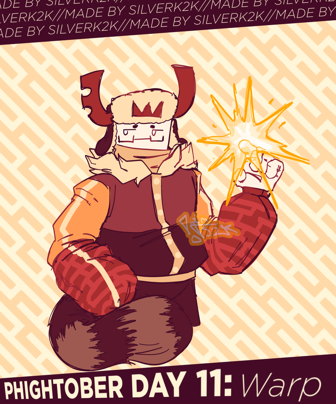 PHIGHTOBER 11! Warp - ibisPaint