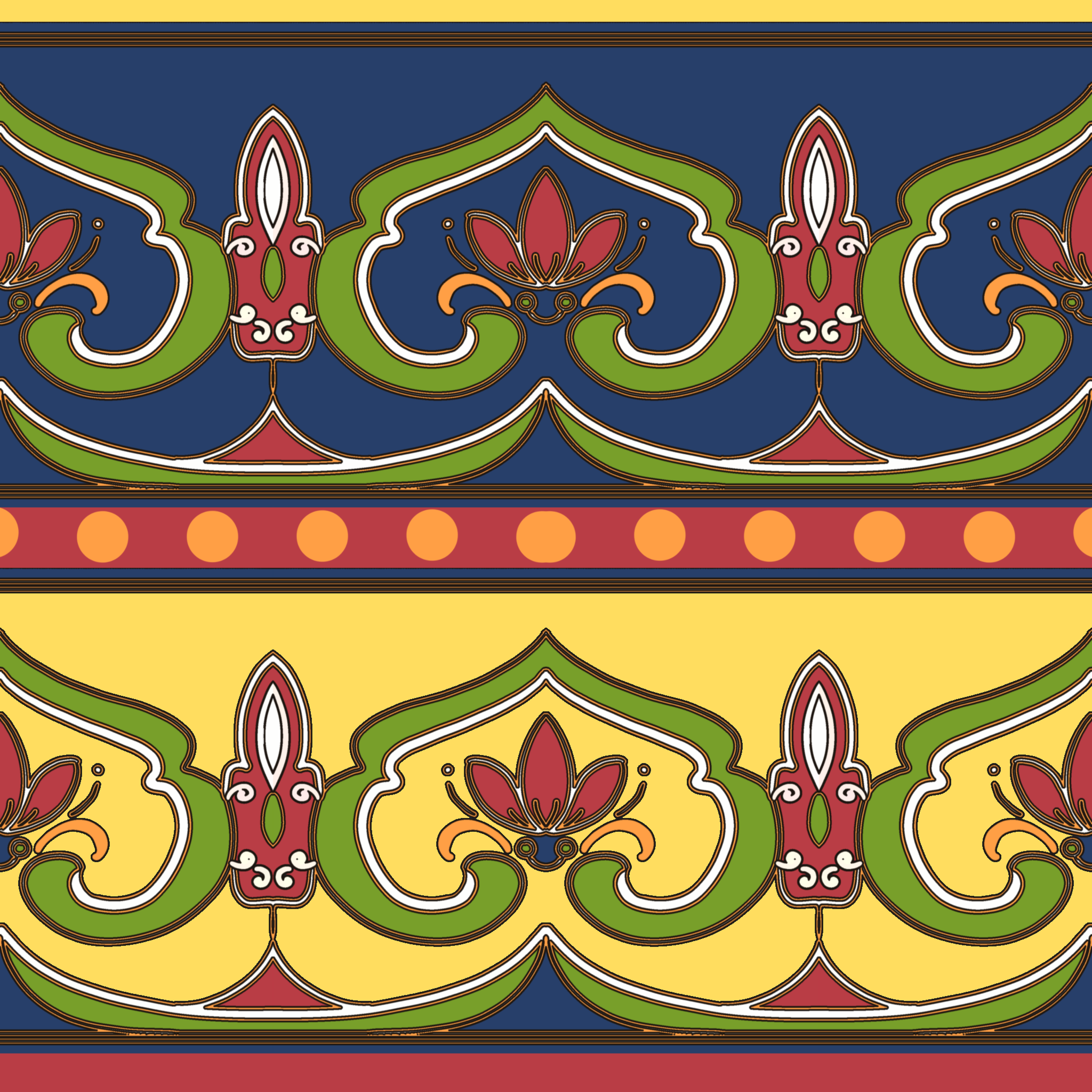 IBM3718 Lotus pattern a - ibisPaint