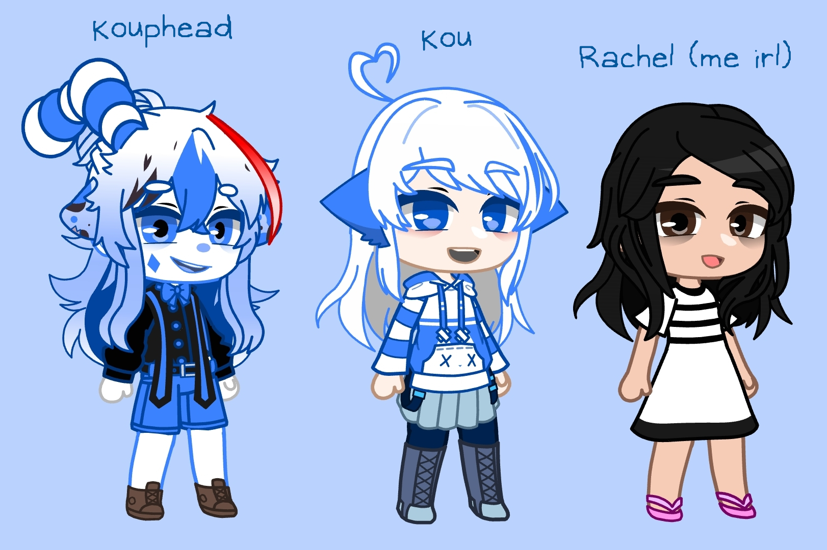 my gacha OCs refs - ibisPaint