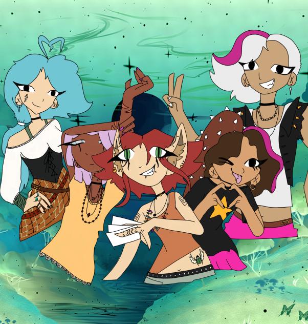 Group drawing 👹 - ibisPaint