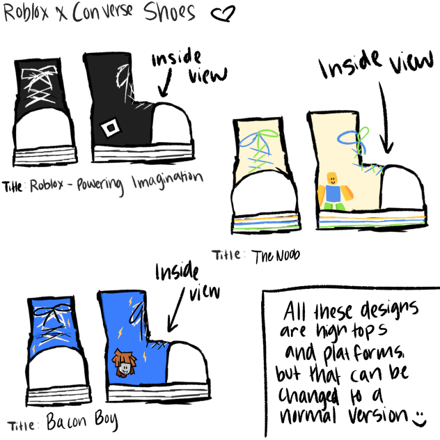 Roblox Themed Shoes - ibisPaint