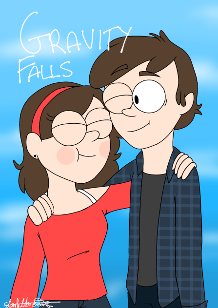 Mabel and Mason (Gravity Falls) - ibisPaint