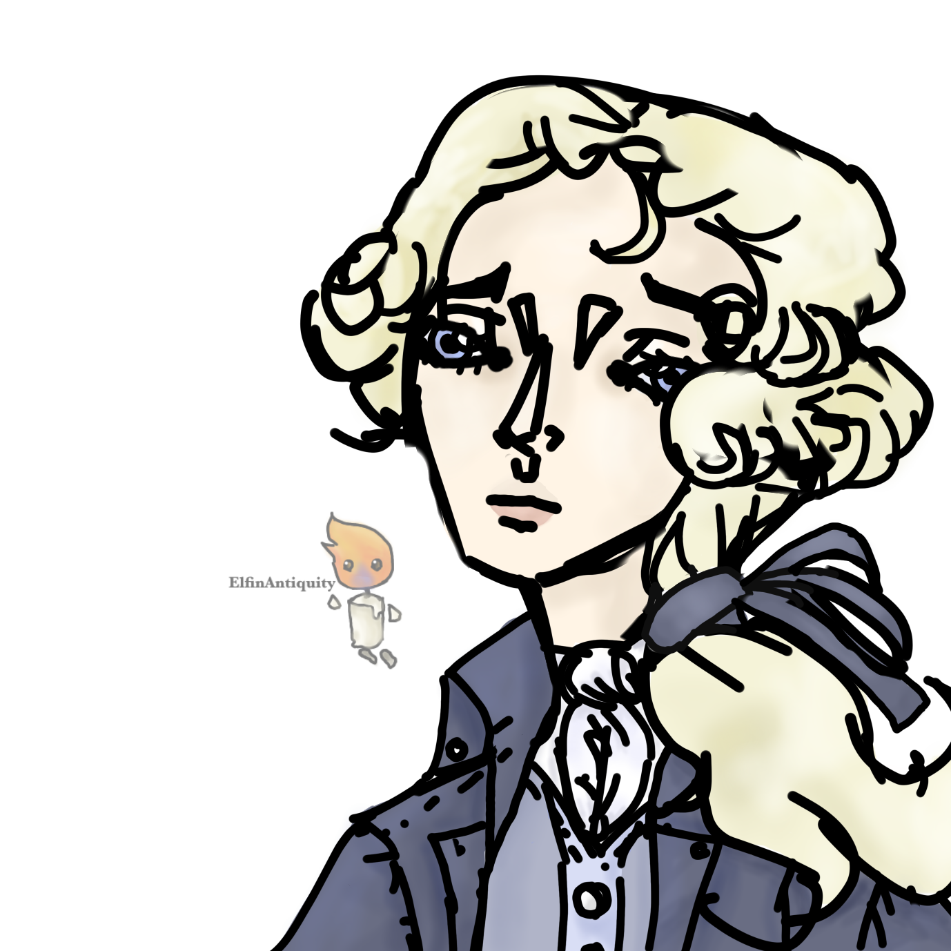 Rococo OC sketch - ibisPaint