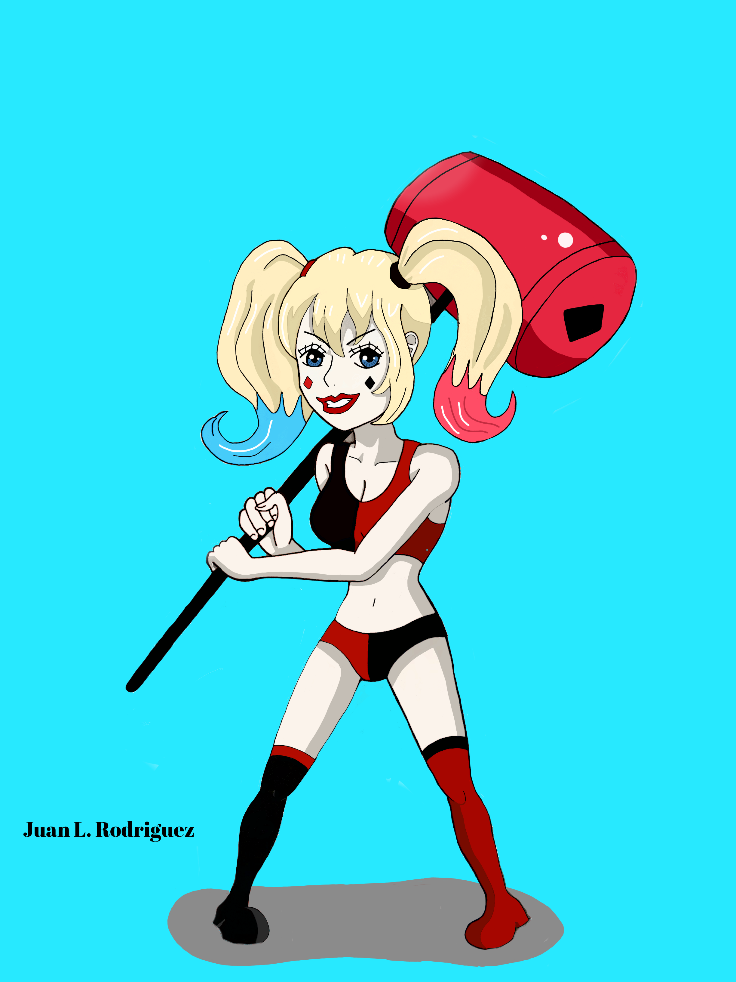 Harley Quinn - ibisPaint