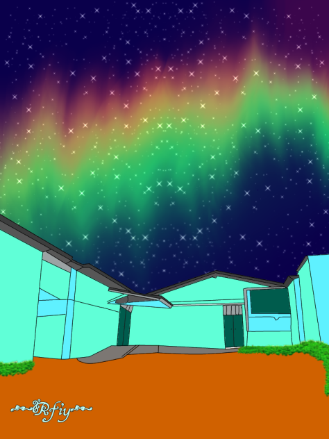 Aurora (⁠ ⁠╹⁠ ⁠╹⁠ ⁠) - ibisPaint