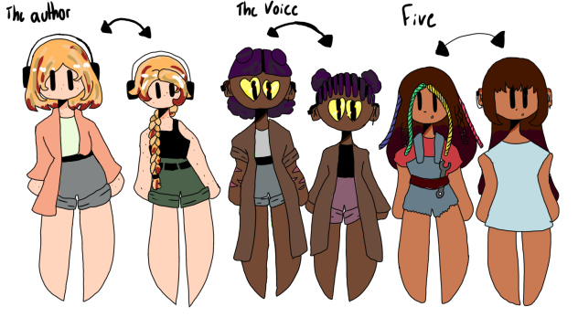 Character lineup for fallout! - ibisPaint