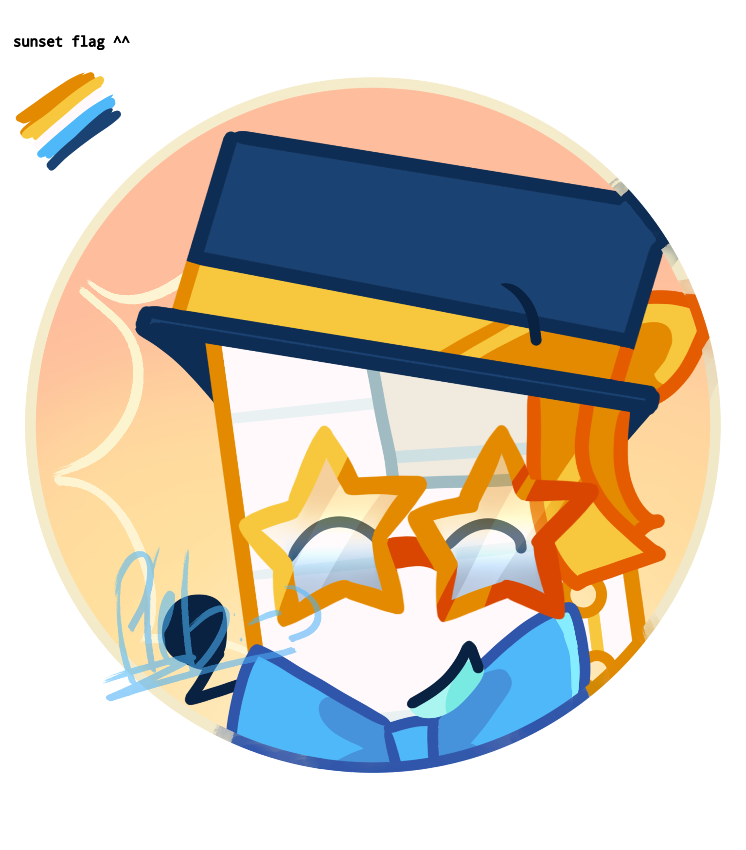 uhhhhh funny aroace pfp thing idk - ibisPaint