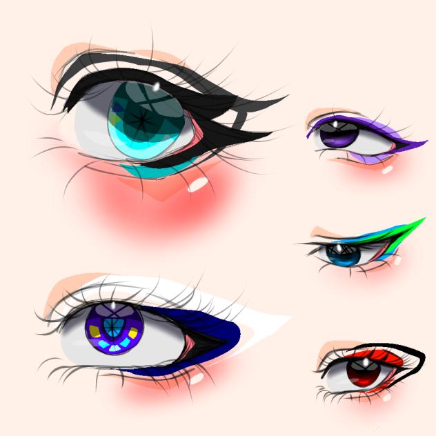 pretty & bountiful eyes - ibisPaint