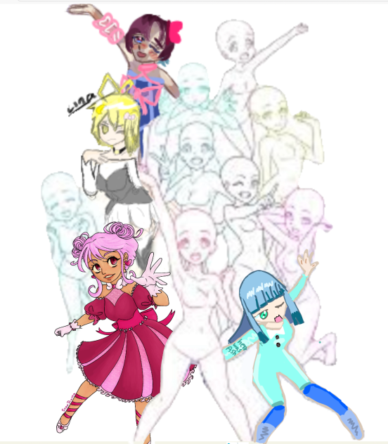 Magical Girls, Gather!! - ibisPaint