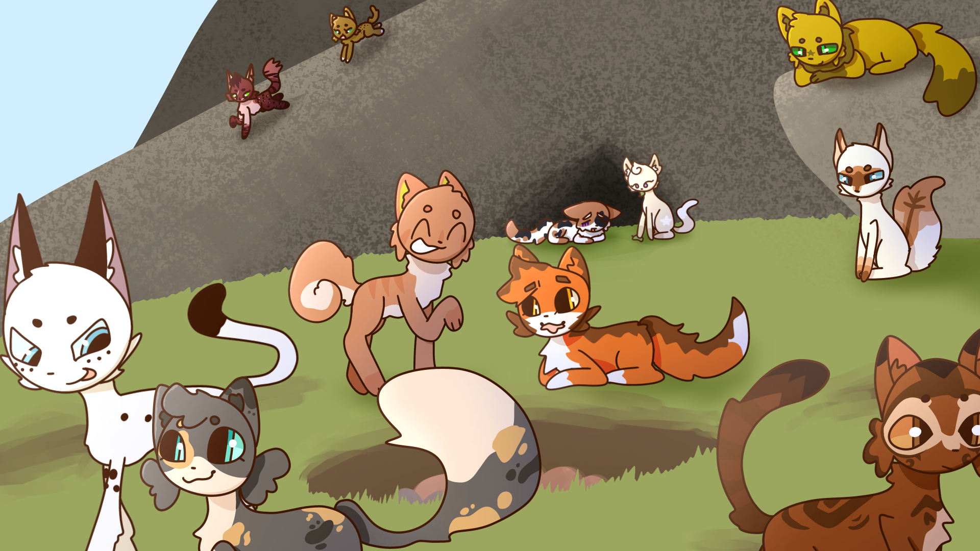 clan amalgamation - ibisPaint