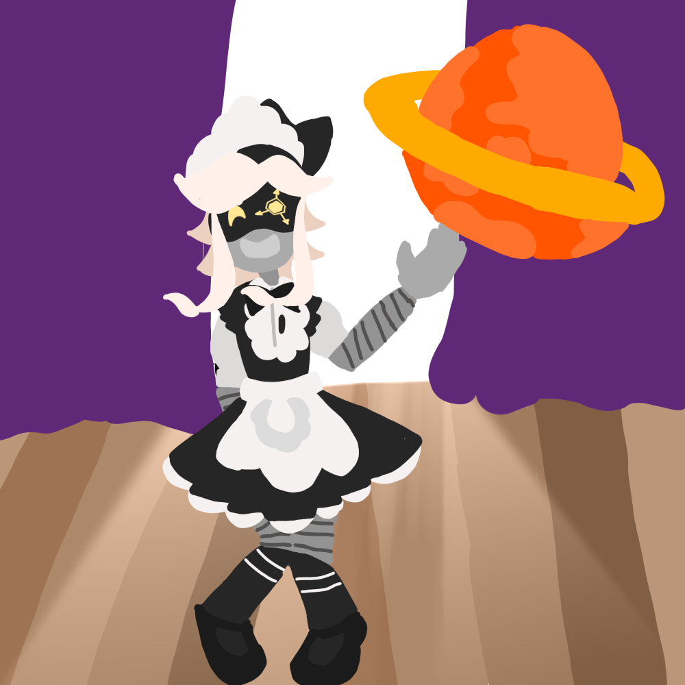 Thanks for giving me the planet - ibisPaint