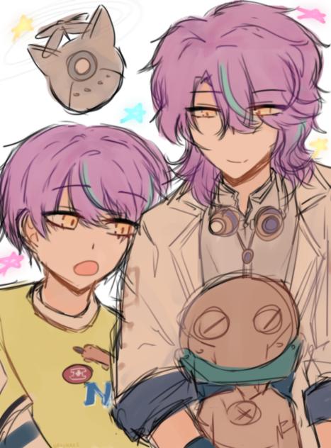 GAZING AT TREASURE - ibisPaint