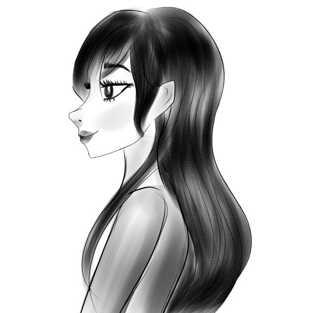 black and white - ibisPaint