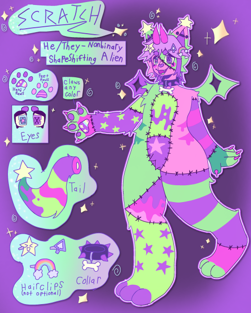 scratch my fursona - ibisPaint