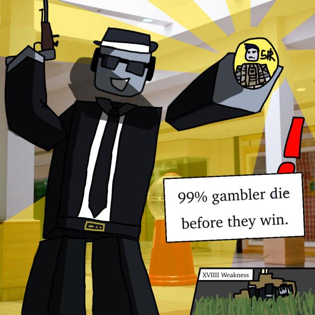 99% Gambler aiosima before win - ibisPaint