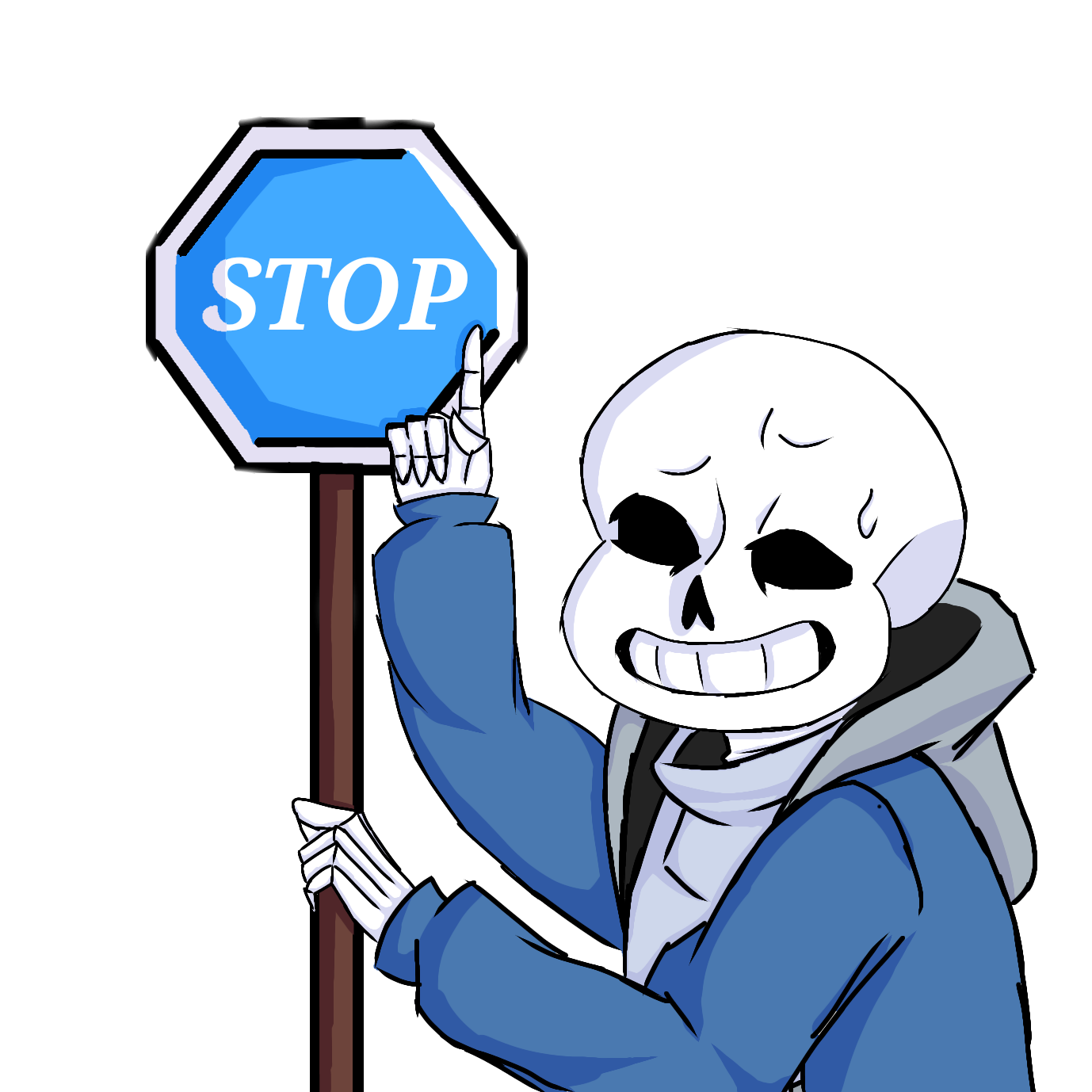 Sans《Stop》 - ibisPaint